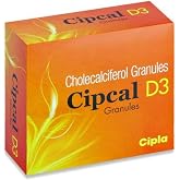 Cipla Cipcal D3 Cholecalciferol Granules For Bone and Joint Care ...
