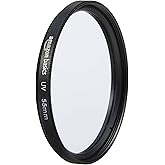 Amazon Basics 52 mm Circular UV Protection Filter for Clearer Pictures ...