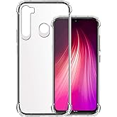 TheGiftKart Flexible Shockproof Crystal Clear TPU Soft Back Cover Case ...