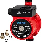 MAZOUT Inline Circulatory Automatic Water Pressure Pump with Wall ...