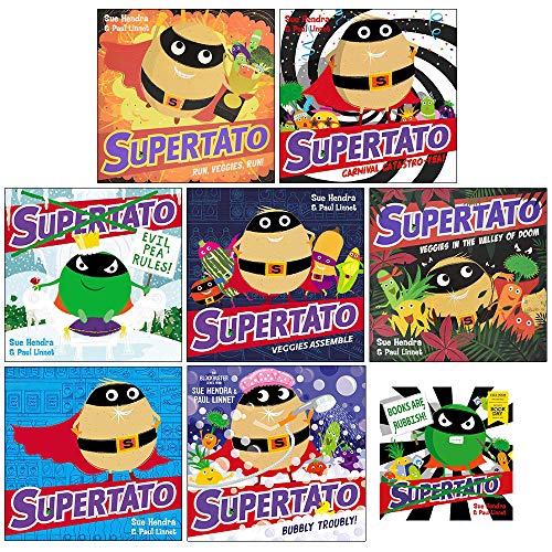 Supertato Series 8 Books Collection Set By Sue Hendra & Paul Linnet ...
