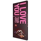Amul Dark Chocolate Bar Fruit N Nut, 150 Gram : Amazon.in: Grocery ...