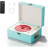 Yintiny Time Music Box CD Player With Speakers For Home (pink): Amazon ...