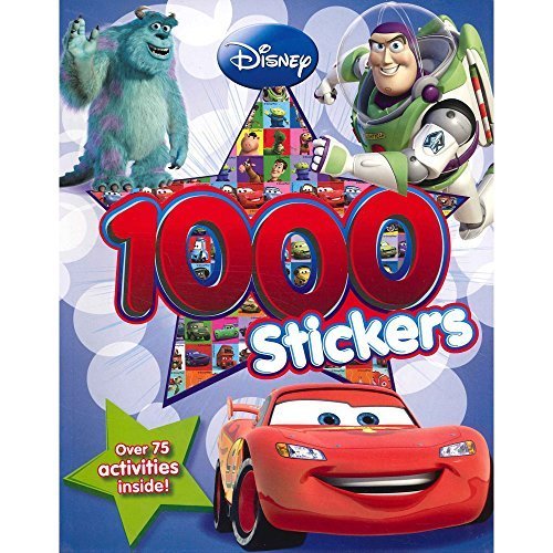 Buy Disney Pixar Characters: Activity Book With 1000 Stickers! [Toy ...