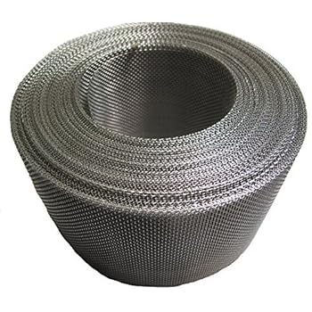 75mm x 30.5mm Stainless Steel Insect Screen Soffit Mesh Roll: Amazon.co ...