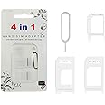 SIM Card Adapter Kit with SIM Ejector Pin Convert Nano SIM to Micro SIM ...