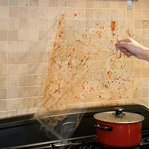 Kitchen Wall Protector - 5pcs (50x95cm): Amazon.co.uk: Kitchen & Home