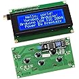 Techtonics 20X4 LCD2004 Display with I2C Interface Module : Amazon.in ...