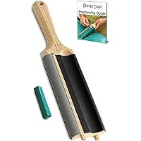 BeaverCraft LS5P1 Wood Carving Strop Wood Carving Gouge Hook Knife ...