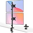 WORLDLIFT Dual Monitor Stand Vertical Stack for 2 Screens up to 35 ...