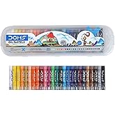 DOMS 50 Shades Oil Pastel With Case|Smooth Color Intermixing For Better ...