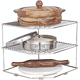 Buy 12FOR COLLECTION Stainless Steel 2 Tier Kitchen Rack | Kitchen ...