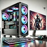 ASC Ryzen Gaming PC Bundle, AMD Ryzen 5 4500, GTX 3050 6GB Graphics ...