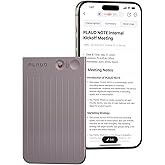 PLAUD NOTE AI Voice Recorder with Case - App Control, Transcribe ...