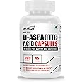 Nutrija D Aspartic Acid DAA Capsules - Pack of 180 Capsules : Amazon.in ...