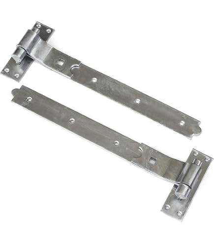 Garden Gate Hinges Gatemate 5093003 12" Heavy Reversible Gate Hinges ...