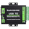waveshare FT232RNL USB to RS232/485/422/TTL Interface Converter, Industrial Isolation : Amazon ...