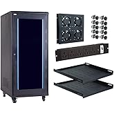 Amazon.in: Buy MASS RACK 17U 600X600mm Network Rack with PDU 6 Socket ...