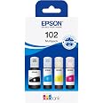 Epson EcoTank 102 Genuine Multipack Ink Bottles : Amazon.co.uk ...
