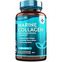Marine Collagen Capsules 1455mg - Naticol Type 1 Collagen Supplements ...