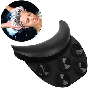 Silicone Shampoo Neck Head Rest Cushion, Durable Soft Hairdressing ...