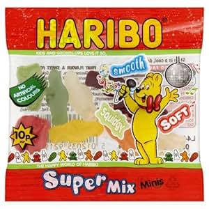 Haribo Kids Supermix Mini Pack 100 pack 17g: Amazon.co.uk: Grocery