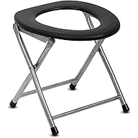 THE SRDVX 7® Commode Stool | Premium Folding Powder Coated Metal Shower ...