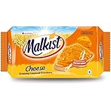 Malkist Cheese Flavoured Cruncy Layered Crackers, 138g - Pack of 3 ...