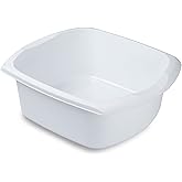 Addis Rectangular Washing Up Bowl, Linen, 9.5 Litre : Amazon.co.uk ...