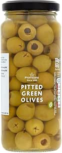 Morrisons Pittedgreen Olives in Brine, 330g : Amazon.co.uk: Grocery