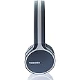 TOSHIBA RZE-BT180H Wireless Bluetooth On Ear Headphone with Mic (Black) : Amazon.in: Electronics