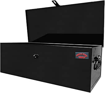 Job Site Tool Box Steel Metal Van Tool Chest Truck Garage Vault Site ...