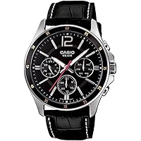 Casio Enticer Men Analog Black Dial Men MTP-1302PD-1A1VEF (A2226 ...