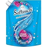 Softouch Ocean Breeze Fabric Conditioner with Encapsulation Technology| After Wash Liquid Fabric ...
