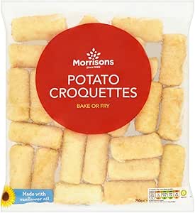 Morrisons Potato Croquettes, 750g (Frozen): Amazon.co.uk: Grocery
