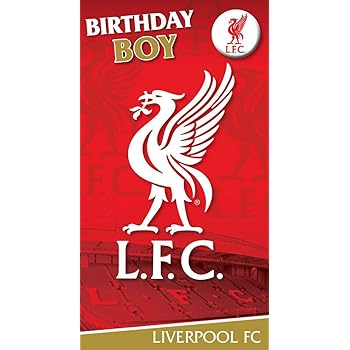 Liverpool Football Club - Happy Birthday Brother Card With Badge ...