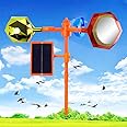 Supvox® Outdoor Solar Bird Repellent - 360° Rotatable Bird Deterrent ...