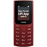 Nokia 105 Classic | Single SIM Keypad Phone with Built-in UPI Payments ...