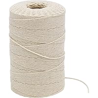 Tenn Well Butchers String, 3Ply 200m Strong Cotton Kitchen Twine Food ...