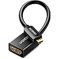 Amazon.in: Buy UGREEN Micro HDMI to HDMI Cable Male to Female Micro HDMI Adapter Supports 4K 3D ...