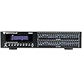 Rockville REQ42-B Black 19" Rack Mount 2 x 21 Band Equalizer w/Spectrum ...