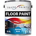 Trade Paints Heavy Duty Quick Dry Floor Paint - Garage, Workshop ...