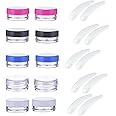 Empty Sample Pots, 10 Pcs Cosmetic Containers and 10 Pcs Makeup ...