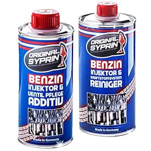 SYPRIN Original Benzinreiniger + Benzin Additiv I Benzinsystem-Additiv Injektor Injektoren ...