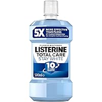 Listerine Total Care 10 in Sensitive Mouthwash, Blue, Mint, 500 ml ...