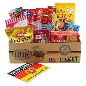 Ostpaket Süße Verführung klein mit 13 Produkten Spezialitäten ...