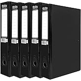 10 x Pukka Foolscap A4 Glossy Box Files with Document Clip & Push Lock ...