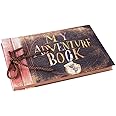 Lobamop Handmade DIY Album Paste Vintage Album My Adventure Book Up ...