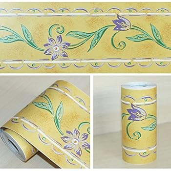 LoveFaye Removable Wallpaper Border Decorative Wall Borders Peel and ...