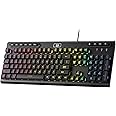 Amazon.in: Buy Redragon K513 RGB Membrane Gaming Keyboard, Standard 104 ...